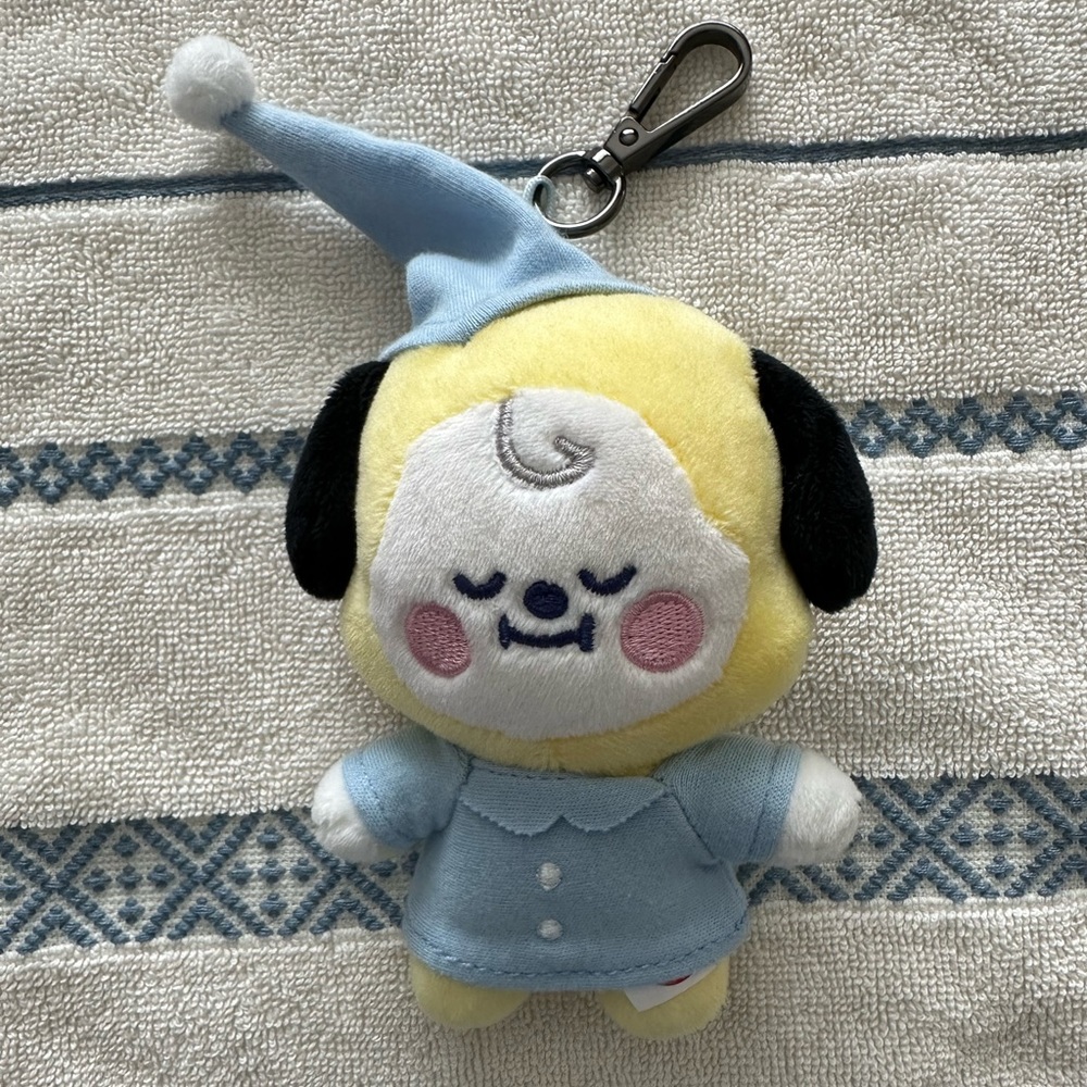 Bt21 Chimmy Sleepy Plush Keychain - Gem